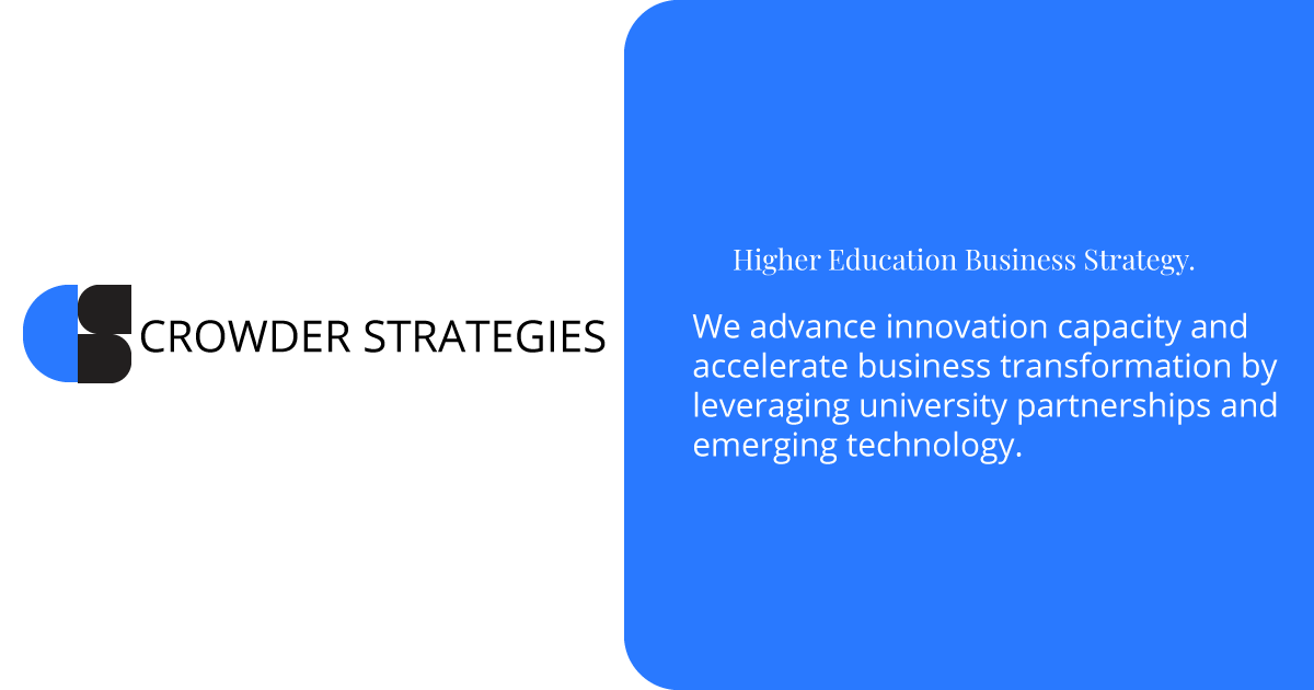 Crowder Strategies | Higher Education Consulting: Public-Private ...